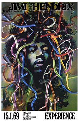 Jimi Hendrix Concert Posters (50 Posters) - NSF News & Tech