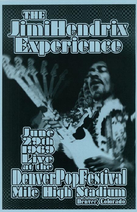 Jimi Hendrix Concert Posters (50 Posters) - NSF News & Tech