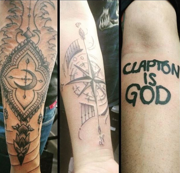12 interesting Eric Clapton Fan Tattoos - NSF Tech News & Info