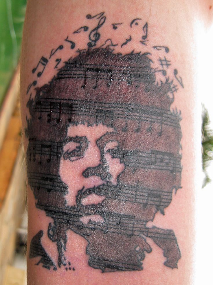 Best 55 Jimi Hendrix Tattoos – NSF