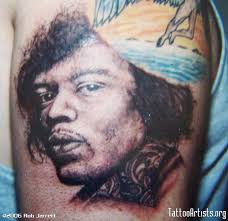Best 55 Jimi Hendrix Tattoos - NSF News