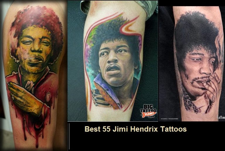 Best 55 Jimi Hendrix Tattoos - NSF News