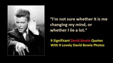 70 Inspirational David Bowie Quotes - NSF News