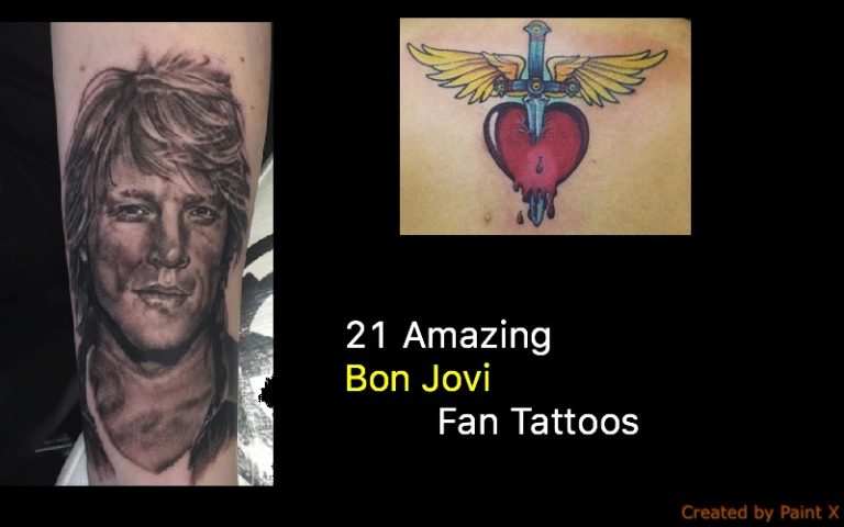 21 Amazing Bon Jovi Tattoos - NSF Tech