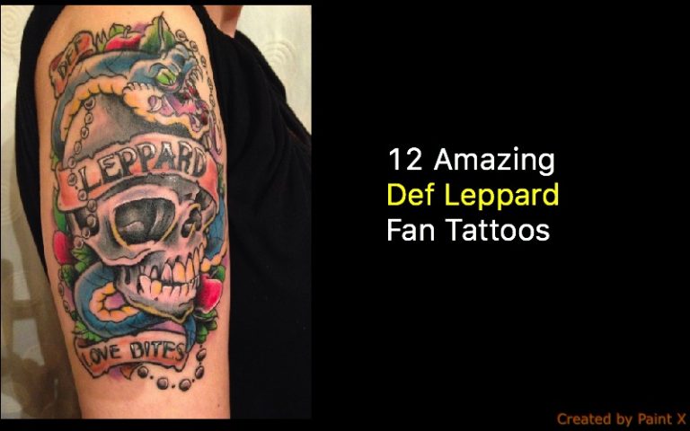 15 Amazing Def Leppard Tattoos - NSF Tech