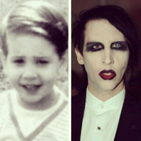 16 Cute Marilyn Manson Childhood Photos - NSF News