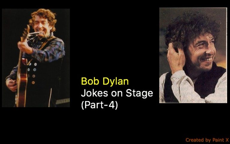 Bob Dylan Jokes on Stage - NSF News and Magazine