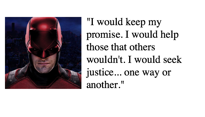 Best 26 Daredevil Quotes - Tv Series - NSF News
