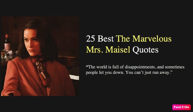50 Best The Marvelous Mrs. Maisel Quotes - NSF News