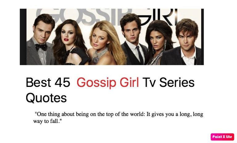 Best 45 Gossip Girl Quotes - Tv Series - NSF News