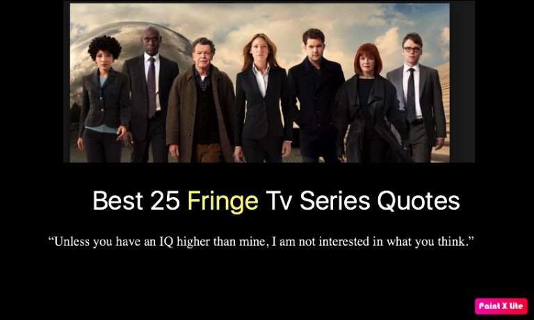 Best 25 Fringe Quotes - Tv Series - NSF News