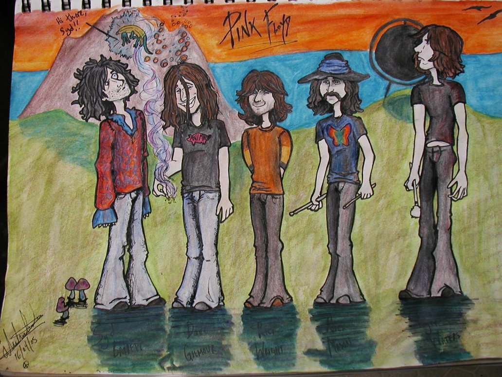 Pink Floyd Drawings (40 Drawings)