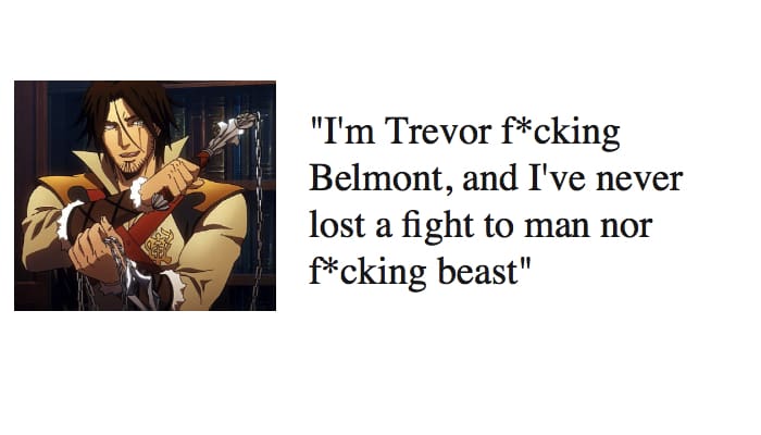 Best 24 Castlevania Quotes- Netflix Tv Show - NSF News & Tech