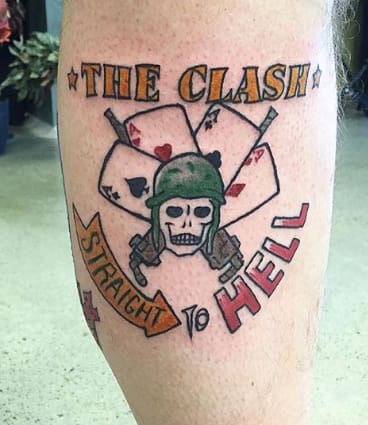 Best 19 The Clash Fan Tattoo - NSF News and Magazine