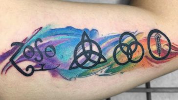 25 Amazing Jimmy Page Tattoos - NSF News and Magazine