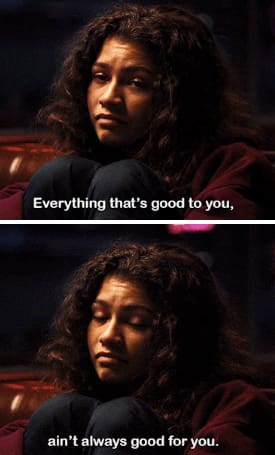 Best 49 Rue Bennett Quotes - Euphoria - NSF News