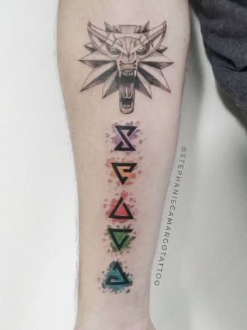 Best 63 The Witcher Tattoo Designs and Tattoo Ideas - NSF News