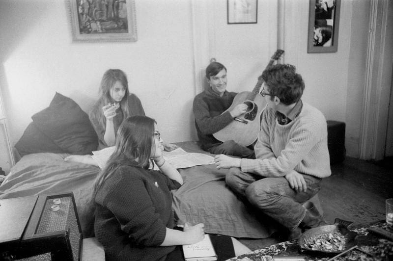 Bob Dylan and Suze Rotolo's $60 a month apartment at 161 West 4th ...