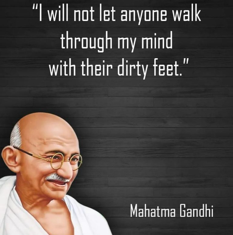 100 Significant Mahatma Gandhi Quotes - NSF News
