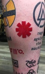 Best 20 Red Hot Chili Peppers Tattoos - NSF News and Magazine