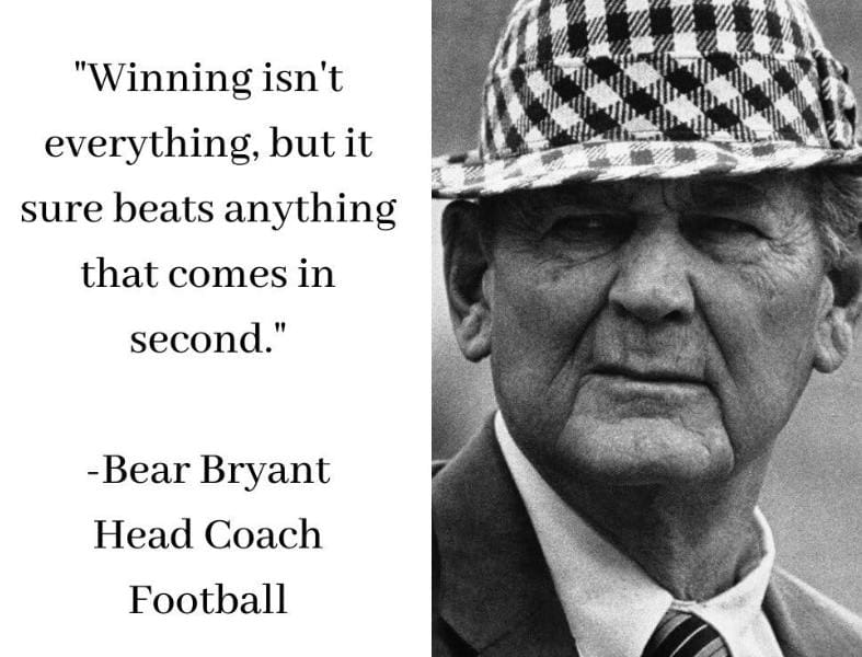 50 Inspirational Bear Bryant Quotes - NSF News