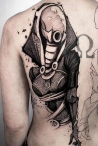 25 Best Mass Effect Tattoos and Ideas - NSF Tech