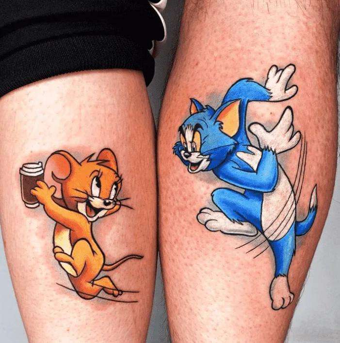 Fun and Whimsical: Exploring 10 Tom and Jerry Tattoo Designs and Ideas - NSF News