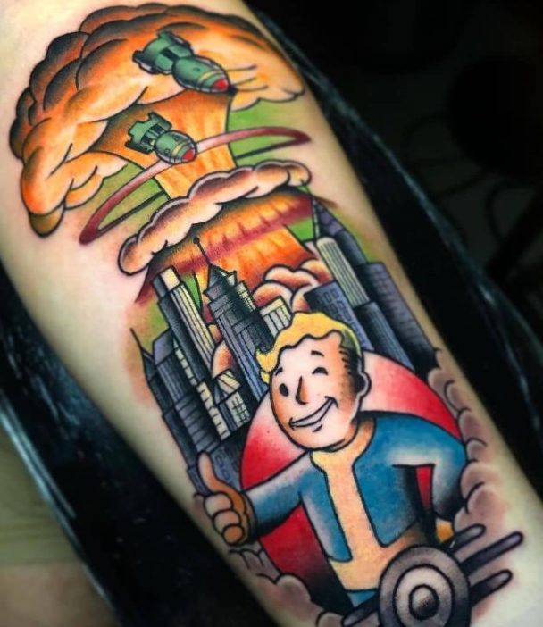 10 Best Fallout Tattoo Designs and Ideas - NSF News