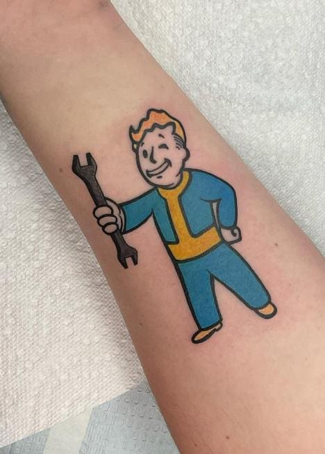 10 Best Fallout Tattoo Designs and Ideas - NSF News