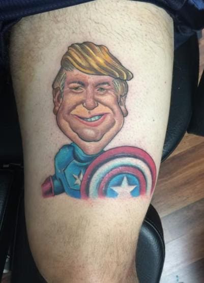 Bold and Iconic Donald Trump Tattoos: Show Your Support with Style ...