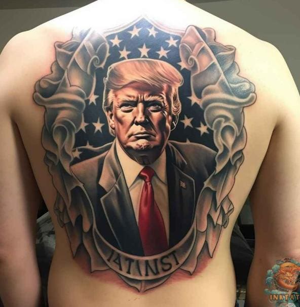 Bold and Iconic Donald Trump Tattoos: Show Your Support with Style ...