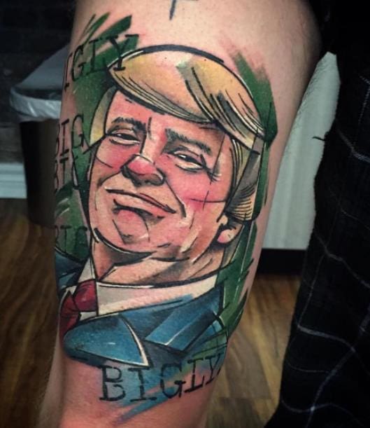 Bold and Iconic Donald Trump Tattoos: Show Your Support with Style ...