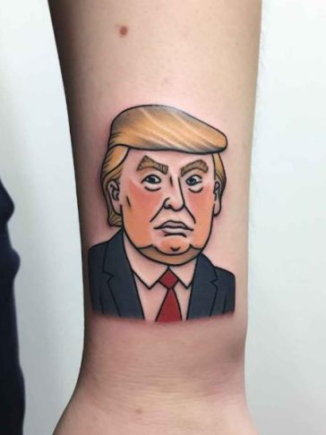 Bold and Iconic Donald Trump Tattoos: Show Your Support with Style ...