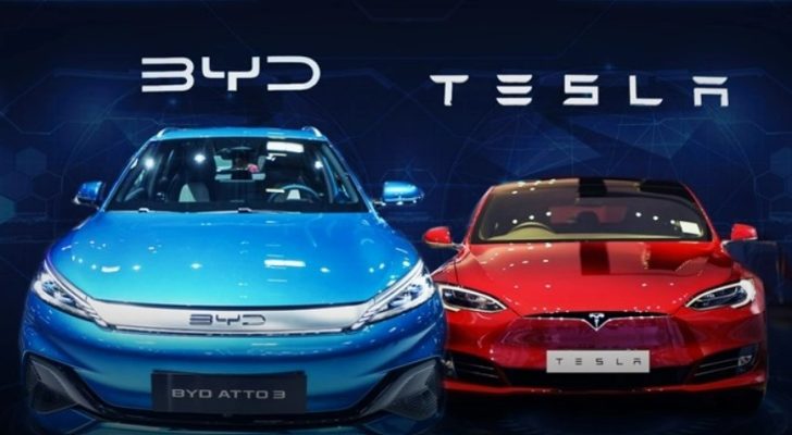 German researchers: BYD's batteries more efficient than Tesla's - NSF News