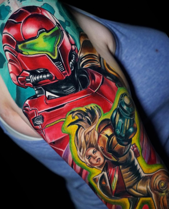 14 Metroid Prime Tattoos and Tattoo Ideas - NSF News and Magazine