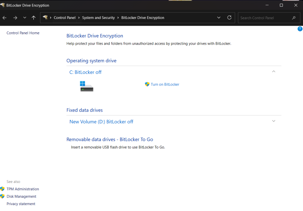 How to Enable BitLocker Encryption Windows 11 Guide