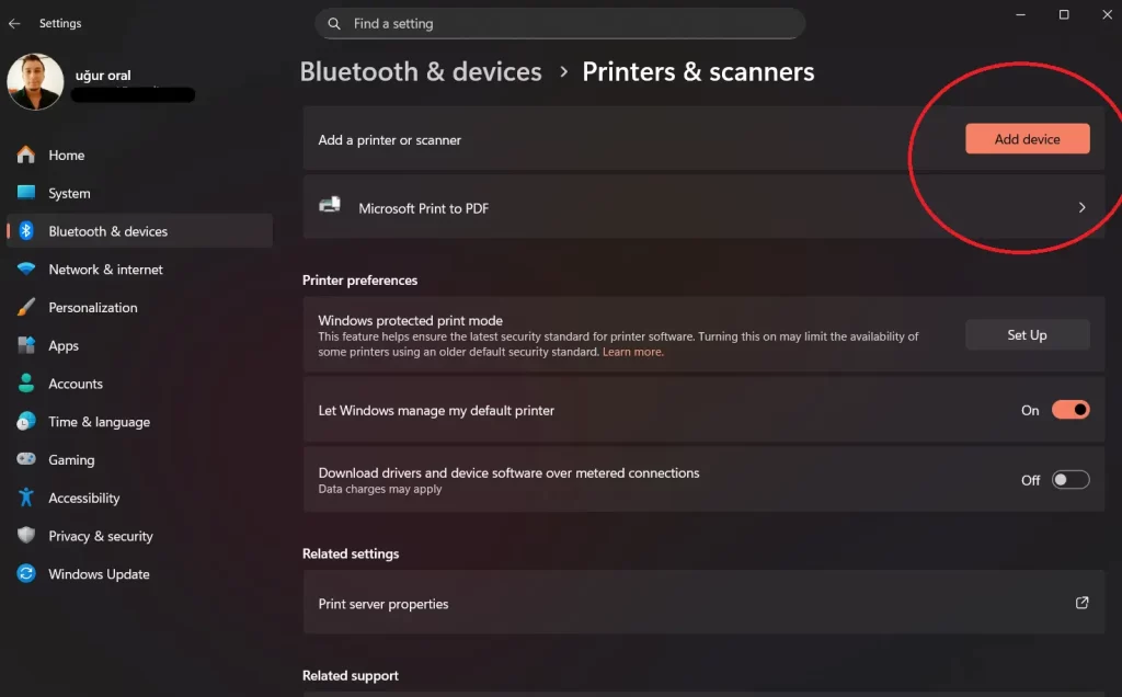 How to Setup New Printer and Change the Default in Windows 11