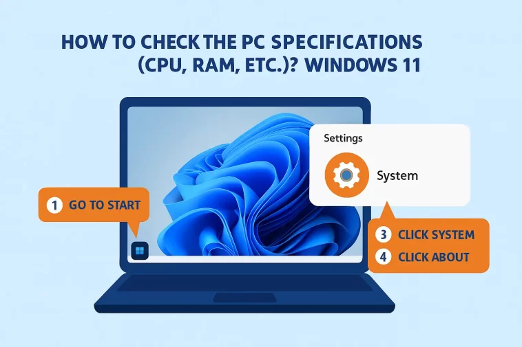 How to Check the PC Specifications Windows 11 Guide