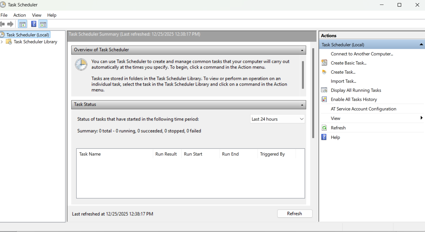 How to Schedule a Task Using Task Scheduler Windows 11