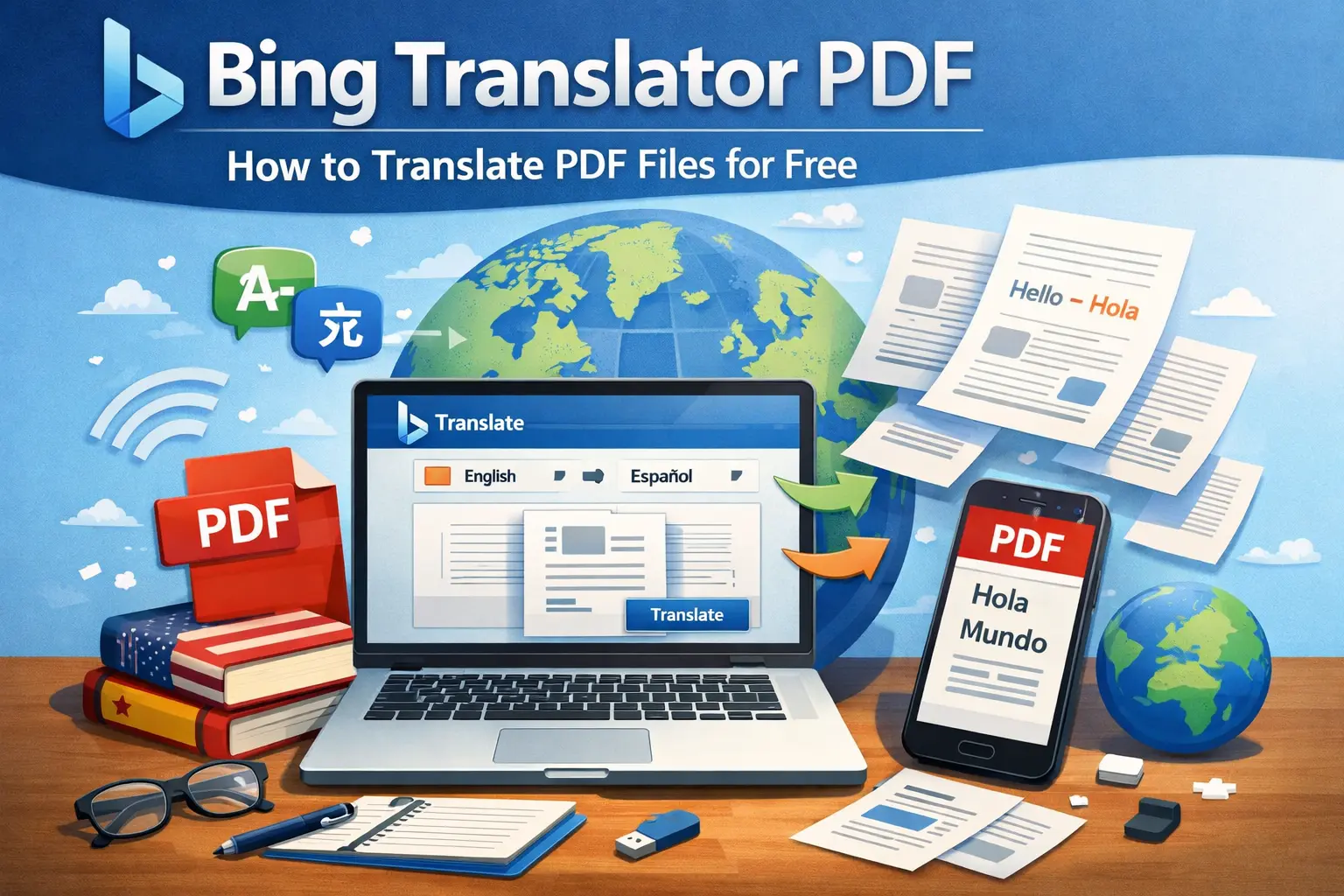 Bing Translator PDF: How to Translate PDF Files for Free - NSF News